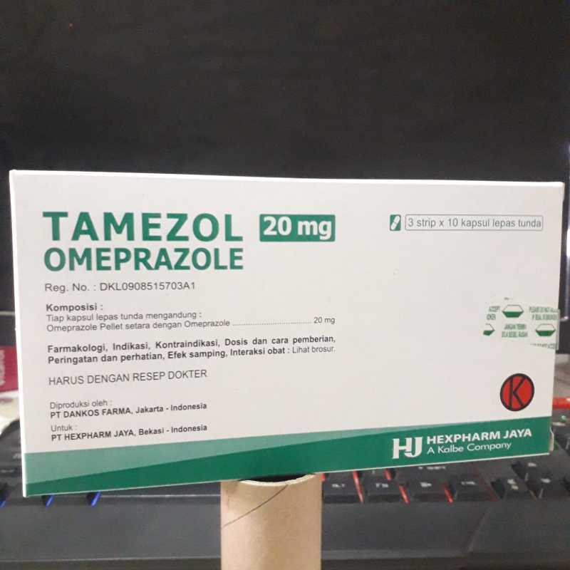 Jual TAMEZOL 20 MG BOX 30 KAPSUL di Seller Apotek Hanira Official Store ...