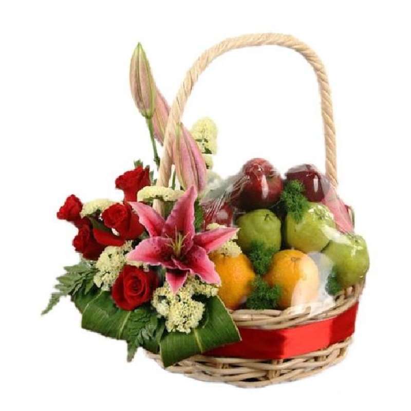Jual Parcel Buah Bunga Parsel Buah Segar Paket Parcel Buah Keranjang ...