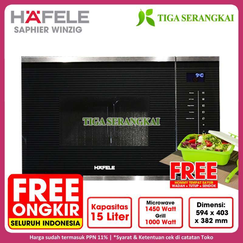 Jual Hafele Built-In Microwave Tanam Saphier Winzig Series di Seller ...