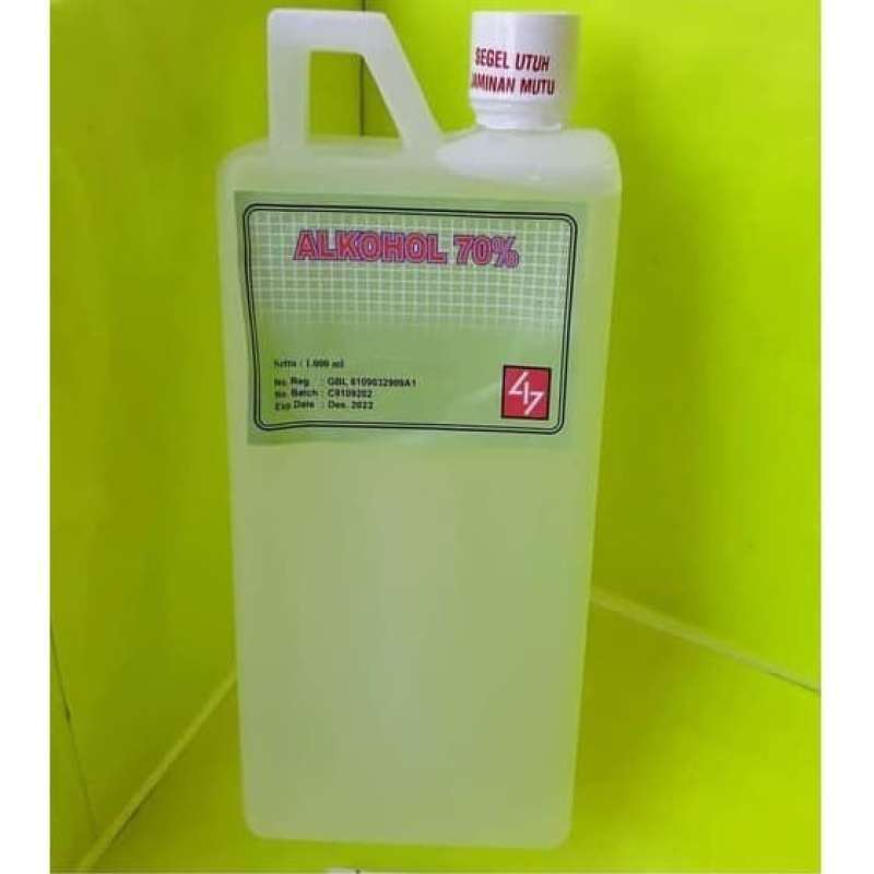 Jual Alkohol 70 % 1 liter / Alkohol 1 liter 70% / Alkohol 70 Persen ...