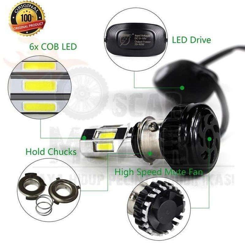 Jual RTD Rtd Led Lampu Utama Handlamp Led Rtd Mo2E 6 Sisi Original di ...