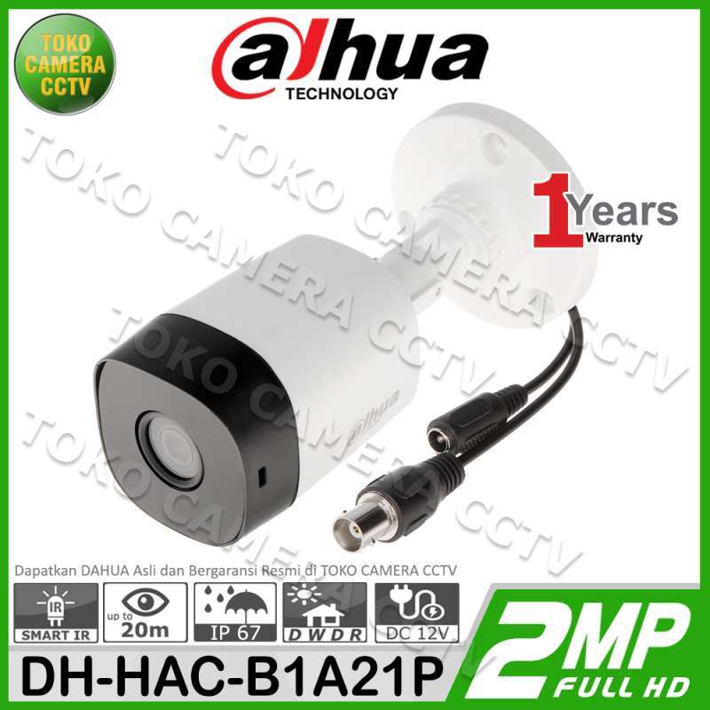 Jual CAMERA CCTV DAHUA 2MP FULL HD 1080P KAMERA CCTV OUTDOOR DAHUA 2MP ...