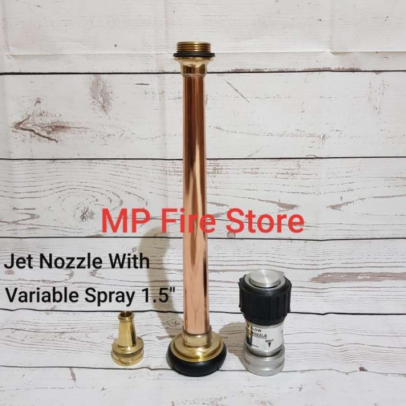 Jual Fire Jet Nozzle Nuzzle Pemadam 1.5 Inch + Variable Spray Di Seller ...