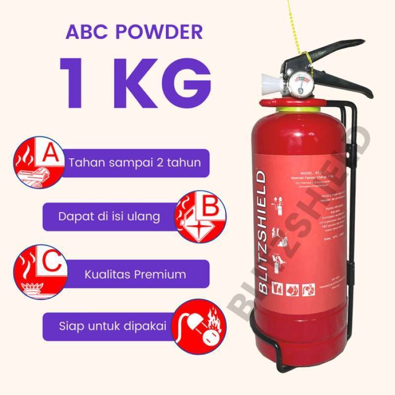 Promo APAR 1 Kg ABC Dry Powder / Alat Pemadam Api Ringan / Fire ...