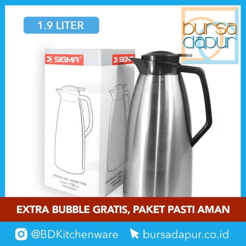 Promo Sigma Termos Vacum Jug 1,9 Liter - Model Teko - Termos Tuang Air ...