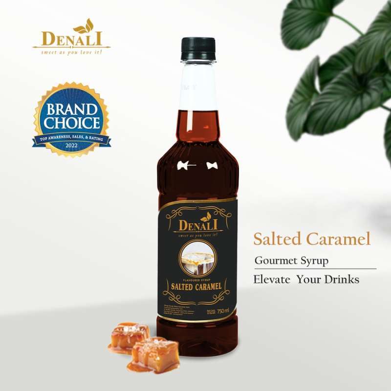 Jual Denali Syrup 750 Ml Salted Caramel Sirup Denali Rasa Salted ...