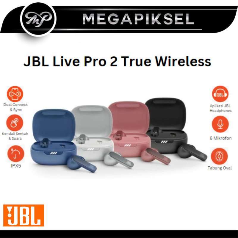 Promo JBL Live Pro 2 True Wireless Noise Cancelling Earbuds Diskon 27% ...
