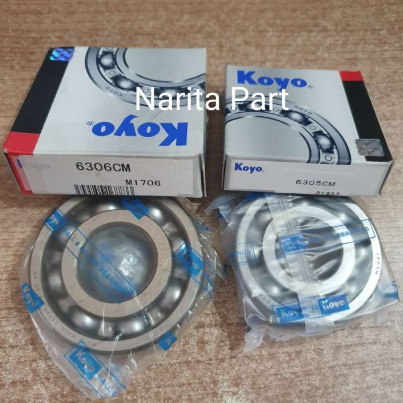 Promo Bearing Set 6305 6306 Koyo Japan Bearing as kruk Yamaha NMAX ...