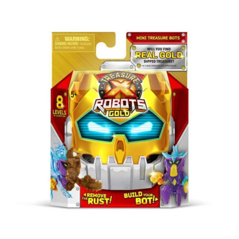 Promo Treasure x robots gold mini robot original Diskon 23% di Seller ...