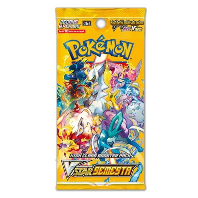 Jual Kartu Pokemon Vstar Semesta S12a Booster Pack Tcg Indonesia Di ...