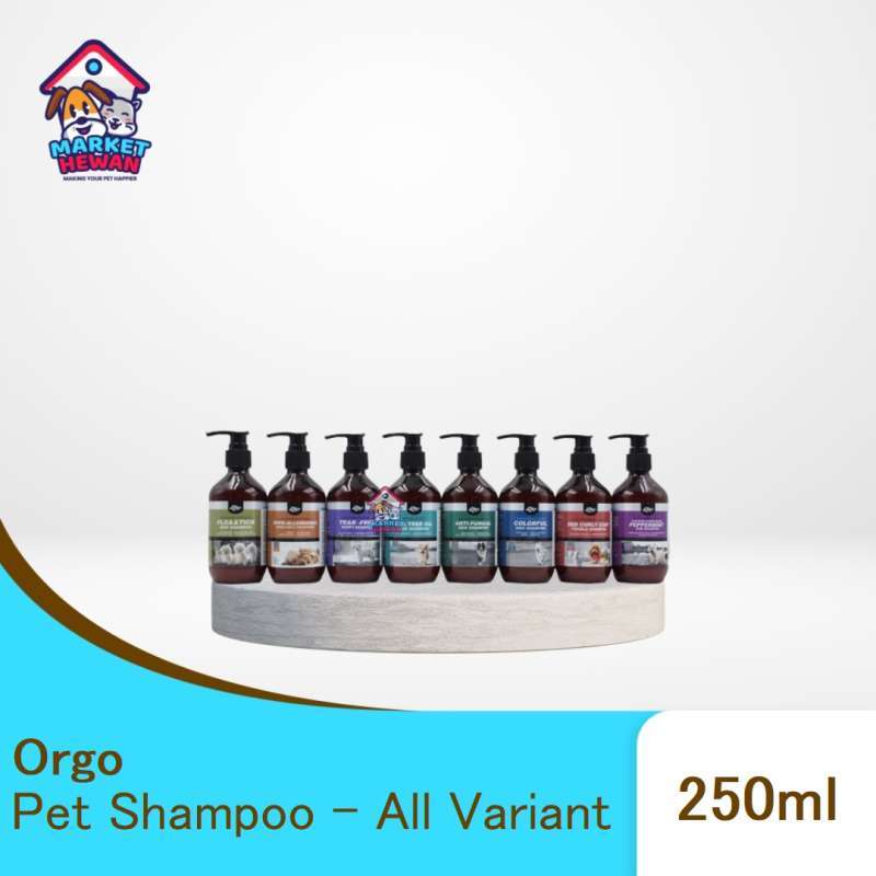 Jual Orgo Pet Shampoo Anjing Dan Kucing 250 ML di Seller Market Hewan - Market Hewan Medan | Blibli