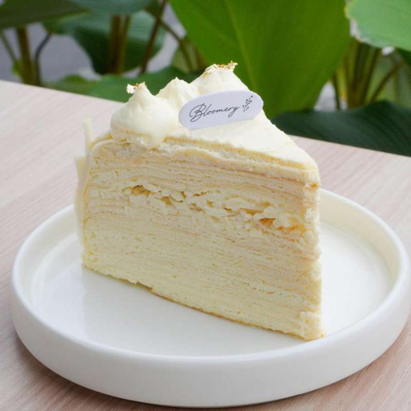 Jual Cheese Mille Crepe (slice/ Whole) Di Seller Bloomery Cake ...