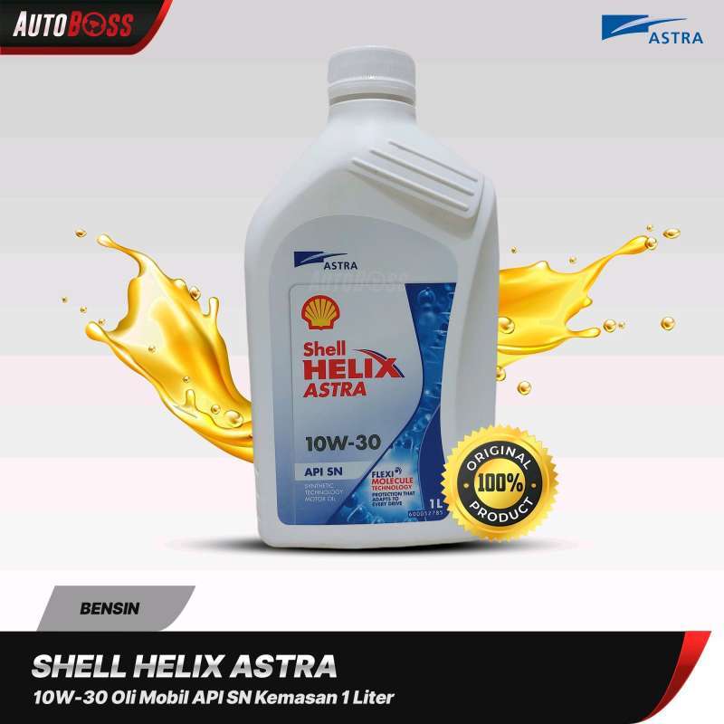 Jual Shell Helix Astra - 10w-30 10w30 Engine Oil Oli Mesin Mobil Api Sn ...