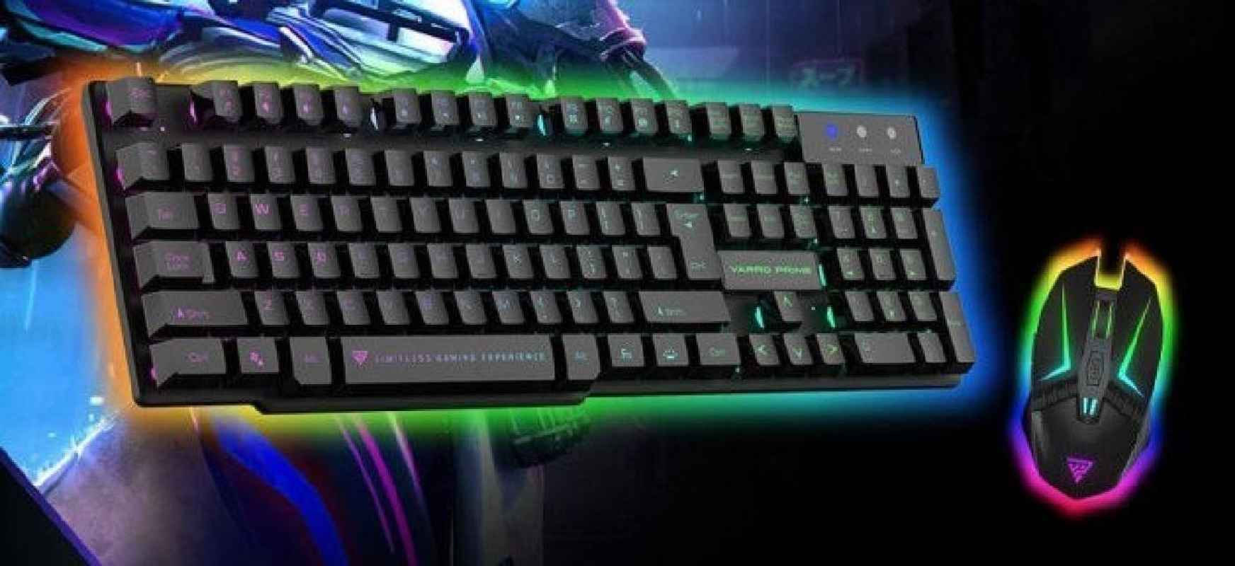 Jual Varro Prime Carbine M4 (keyboard + Mouse) Gaming Keyboard Di ...