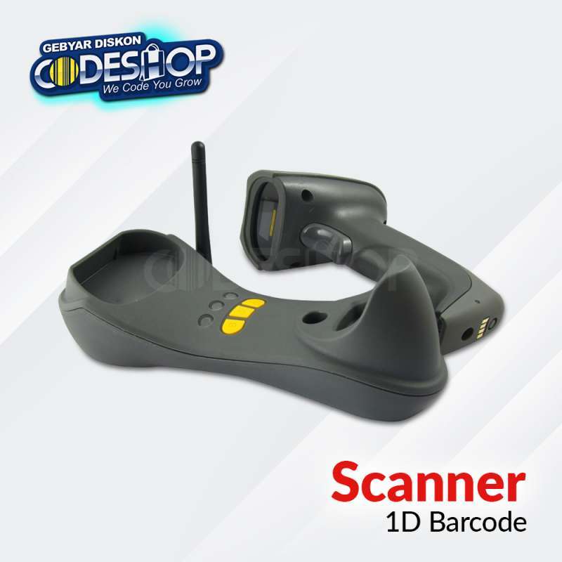 Promo Scanlogic Cs-3290 Scanner Barcode 1d Wireless Usb Serial Rs-232 Diskon 12% Di Seller ...