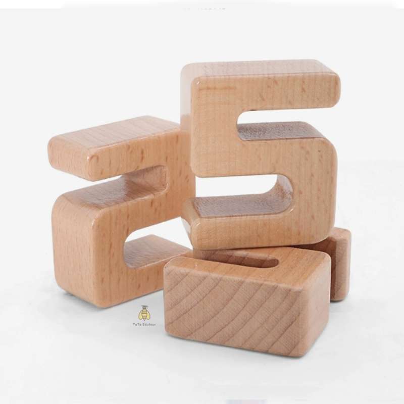 Promo Math Building Blox 14pcs Sum Stacking Blocks | Tata Edutoys ...