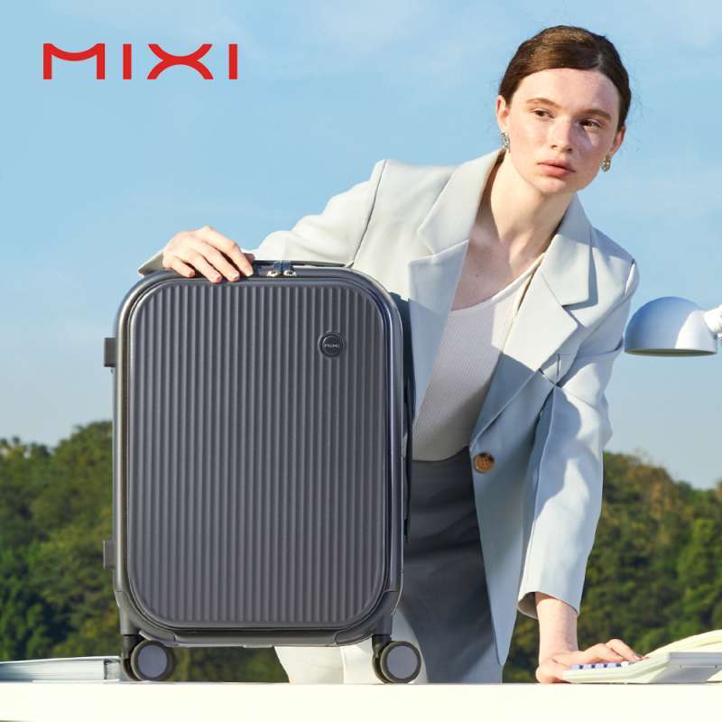 Promo Mixi Cabin Luggage Koper Kabin Front Load 20 Inch M9270 - Grey Diskon 10% Di Seller Mixi ...