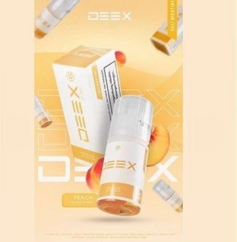 Jual [SALT] FOOM DEEX YELLOW PEACH ICE WAVE 30ML 30MG BY FOOM LAB di ...