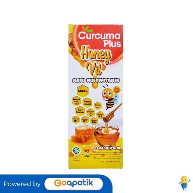 Jual Curcuma Plus Honey Vit Rasa Jeruk 100 Ml Di Seller Apotek K-pharma ...
