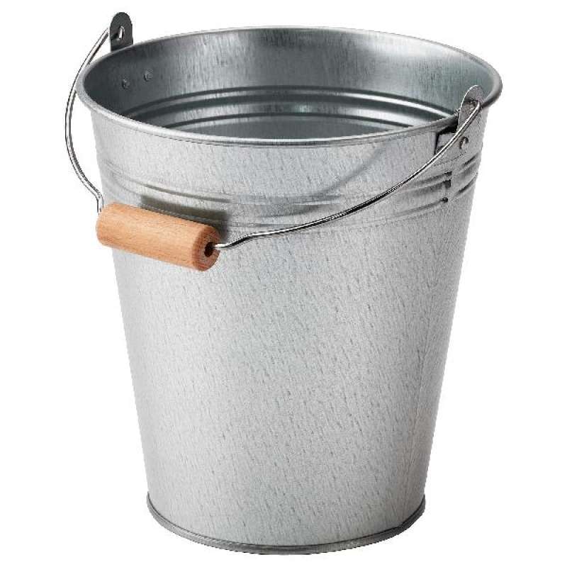 Jual Ember pot tanaman hias dalam luar ruang galvanis di Seller IKEA ...