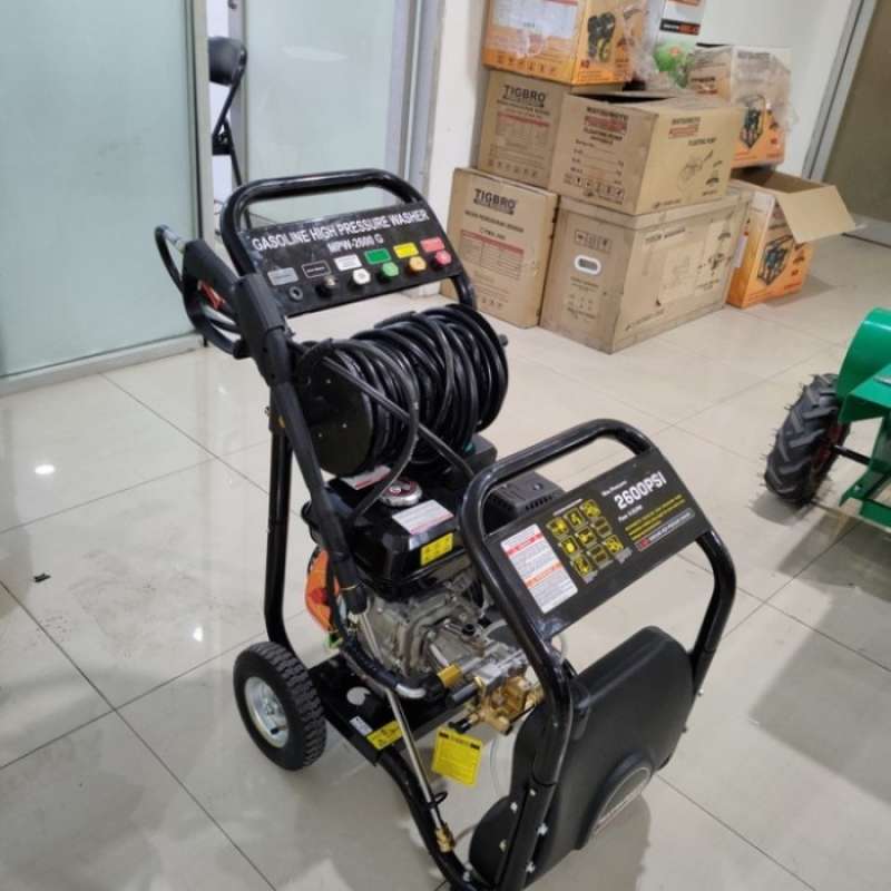 Promo Mesin Cuci Steam Bensin High presure MATSUMOTO MPW-2600 G Diskon ...