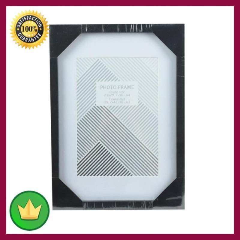 Promo Bingkai Foto A4 Persegi - Hitam Diskon 23% di Seller Aizen Store ...