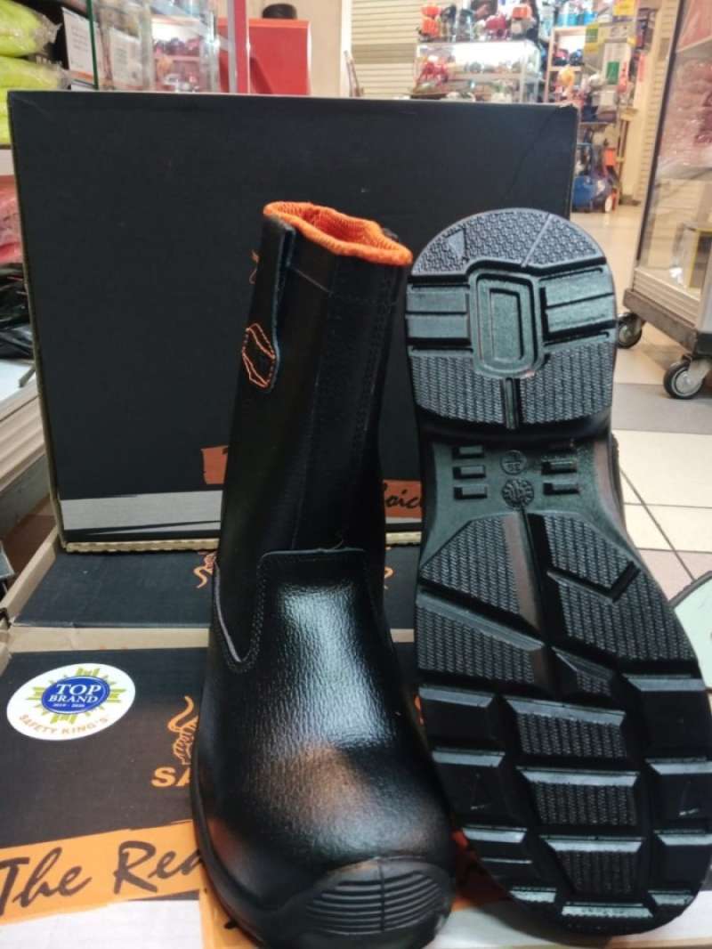 Promo Sepatu Safety Shoes Proyek King Kings King's Boot KWD 205X HITAM ...