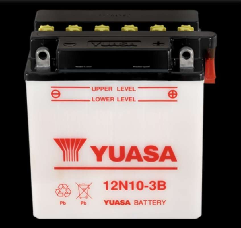 Jual Accu / Aki Gerobak Roda 3 , Vespa Yuasa 12n10-3b 12v-10ah Di Seller Alice Otoparts - Kebon ...