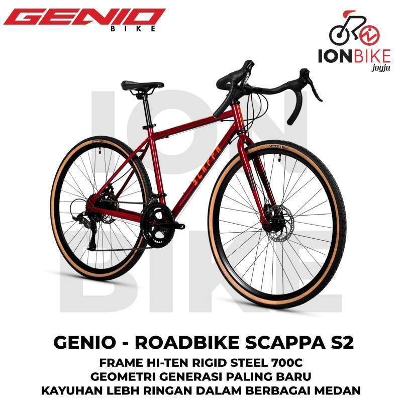 Jual Sepeda Gravel Genio Scappa S2 700c Terbaru 700 c Discbrake Disc ...