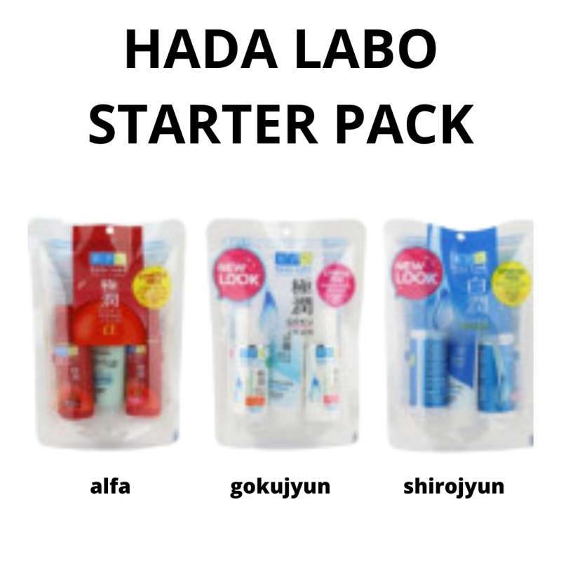 Promo Hada Labo Starter Pack Diskon 47% di Seller KlatenShop.com - Klepu, Kab. Klaten | Blibli