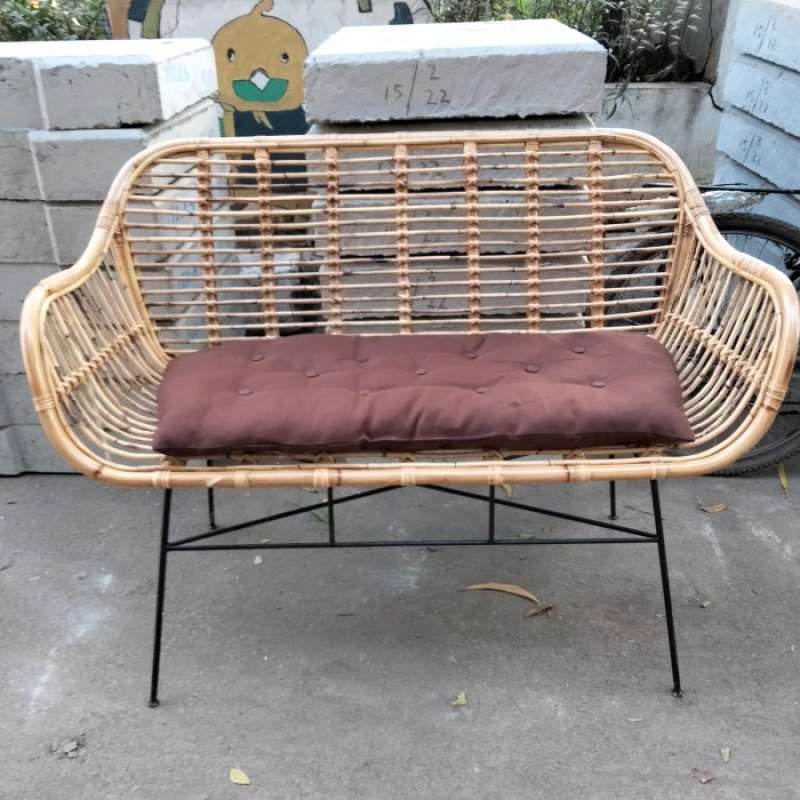 Promo sofa kursi besi teras kekinian Diskon 23% di Seller Aizen Store ...