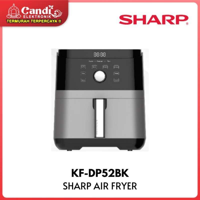 Jual SHARP Air Fryer Led Light Indicator KF-DP52BK di Seller Candi ...