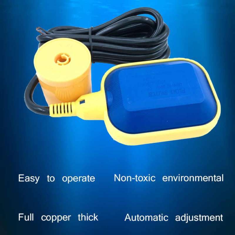 Jual Float Switch Sensor Pelampung Pompa Air Celup 2 Meter Fluid Level ...