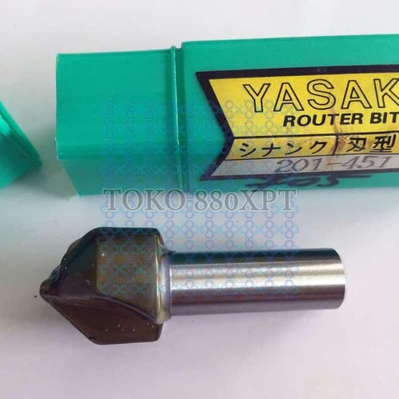 Promo Mata Profil 201-451 Router Bit Vee Groove 1/2 Diskon 23% di ...