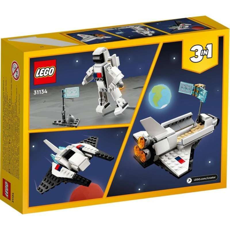 Promo Lego Creator 31134 Space Shuttle Building Toy Set (144 Pieces ...