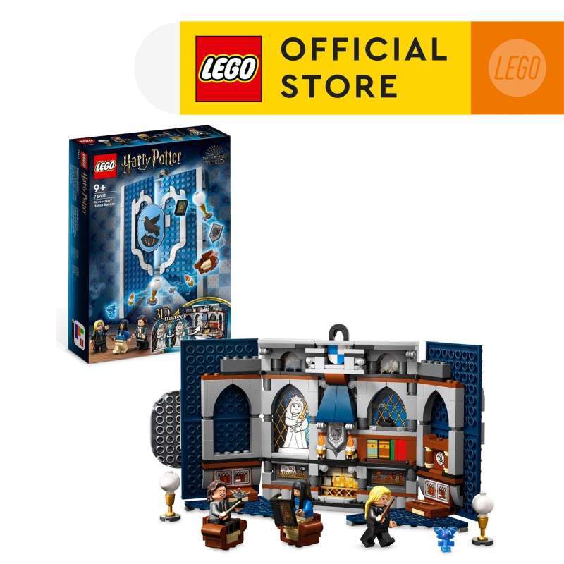 Jual Lego Harry Potter 76411 Ravenclaw House Banner Building Toy Set ...