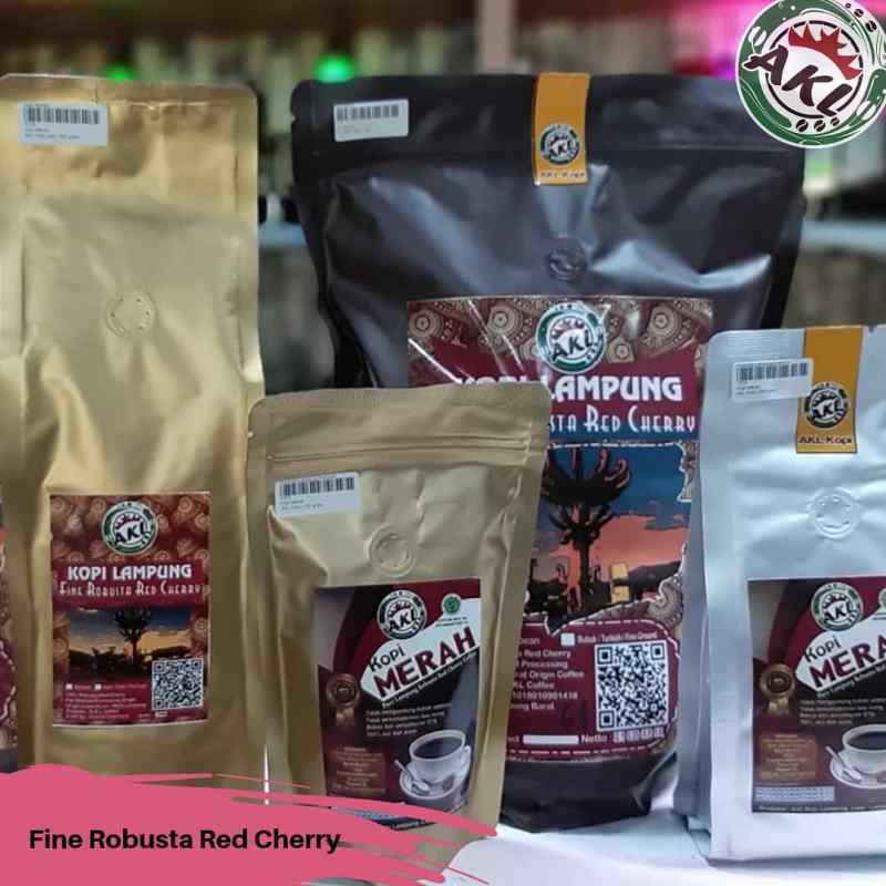 Jual Fine Robusta Red Cherry (kopi Merah) 250 Gram Di Seller Toko Bumi ...