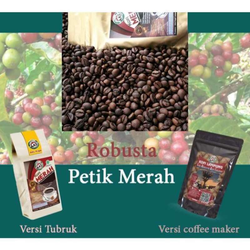 Jual Fine Robusta Red Cherry (kopi Merah) 250 Gram Di Seller Toko Bumi ...