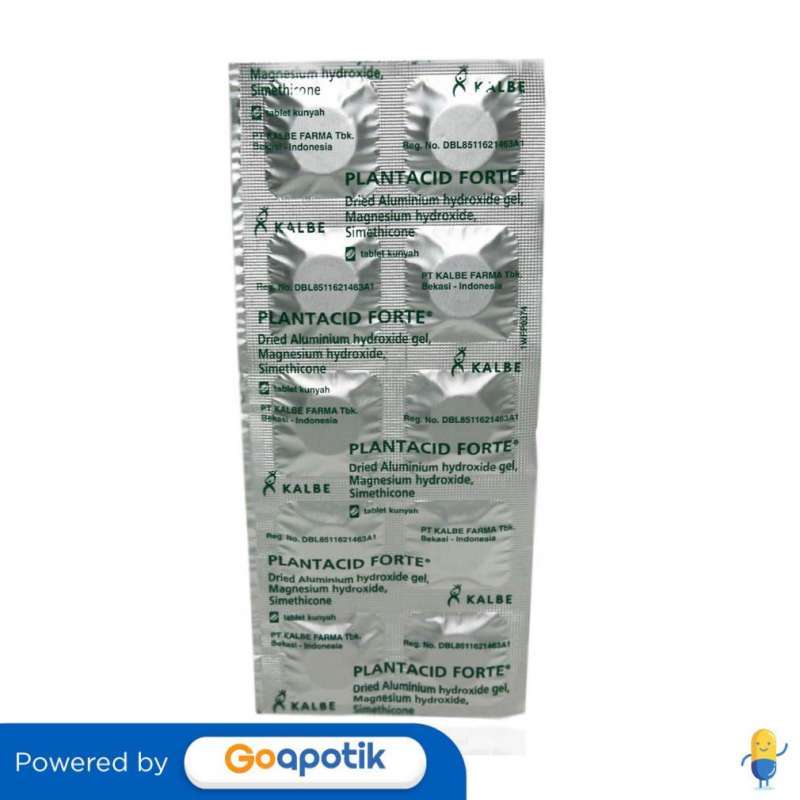 Jual PLANTACID FORTE STRIP 10 TABLET di Seller Apotek Mitrasana Palem ...