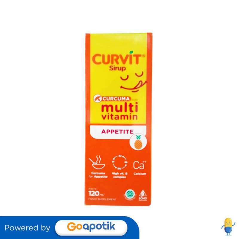 Jual Curvit Sirup 120 Ml Di Seller Apotek Shera Medika - Peguyangan ...