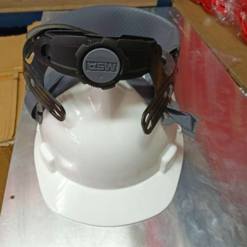 Promo Helm Safety Msa V GRAD Pastrek USA Original/ Helm safety Proyek ...