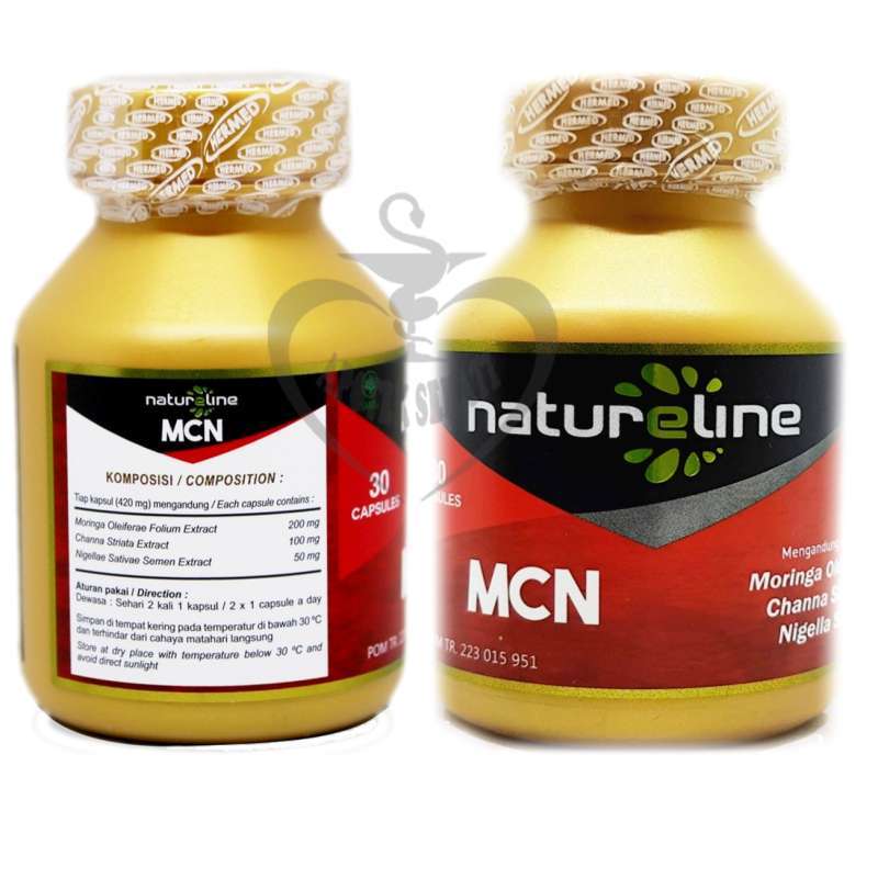 Promo Mcn Natureline 30 Kapsul Suplemen Kesehatan Moringa Channa ...