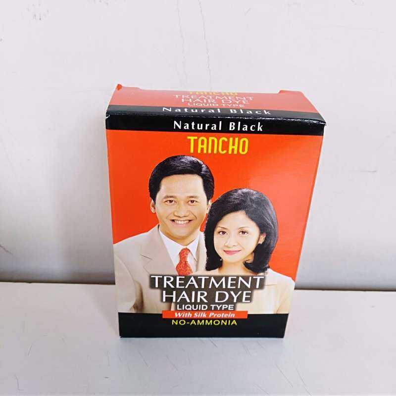 Jual Semir Rambut Tancho Liquid Black 20 Ml + 20 Ml Di Seller Toko Ampm ...