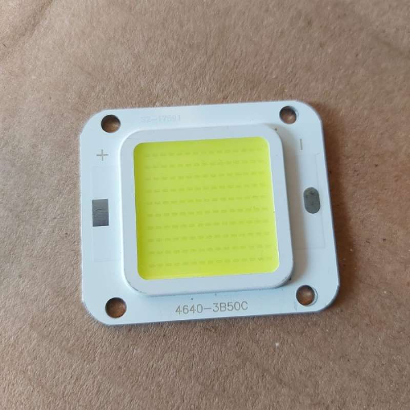 Promo Mata Chip Led 50 Watt Pju Cobra Sparepart Mata Lampu Sorot 50 ...