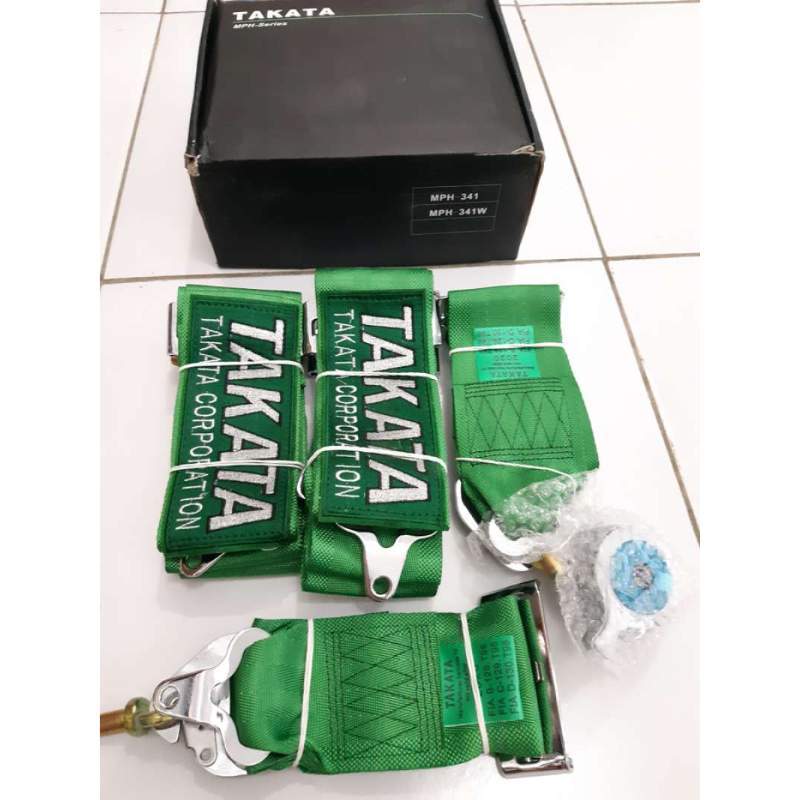 Jual Seat Belt Takata Racing 4 Titik Quick Release Di Seller Variasi ...