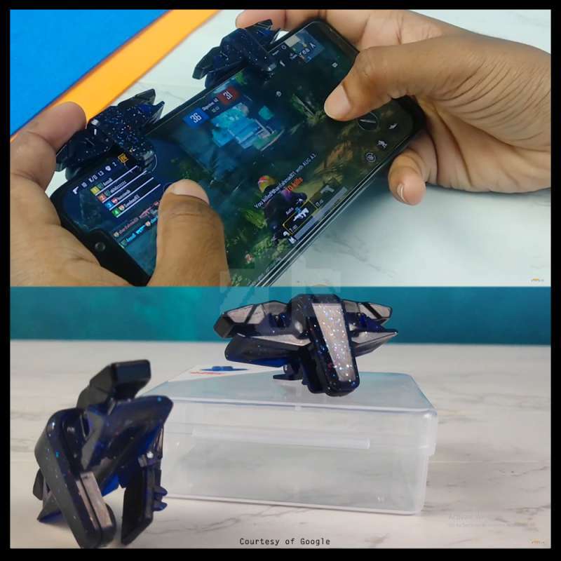 Jual Joystick Tombol Trigger Controller L1R1 Handphone Gamer Gamepad X7 ...