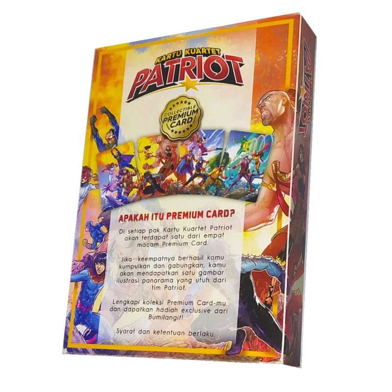 Jual Bumilangit Komik & Merchandise Kartu Kuartet Patriot Card Game Di ...
