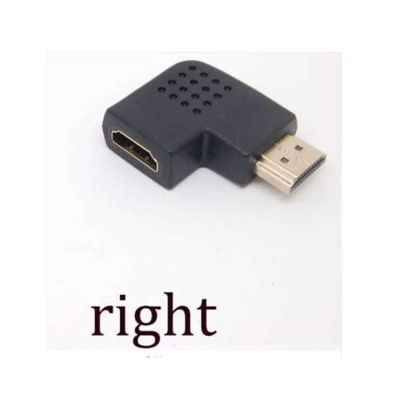 Jual HDMI Adapter Male to Female L Shape Left Right / Right di Seller ...
