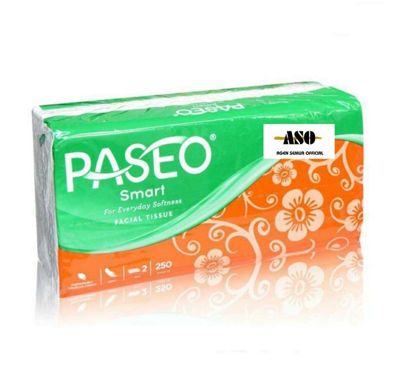 Jual tissue PASEO 250 sheet 2ply facial tissue di Seller AGEN SEMBAKO ...