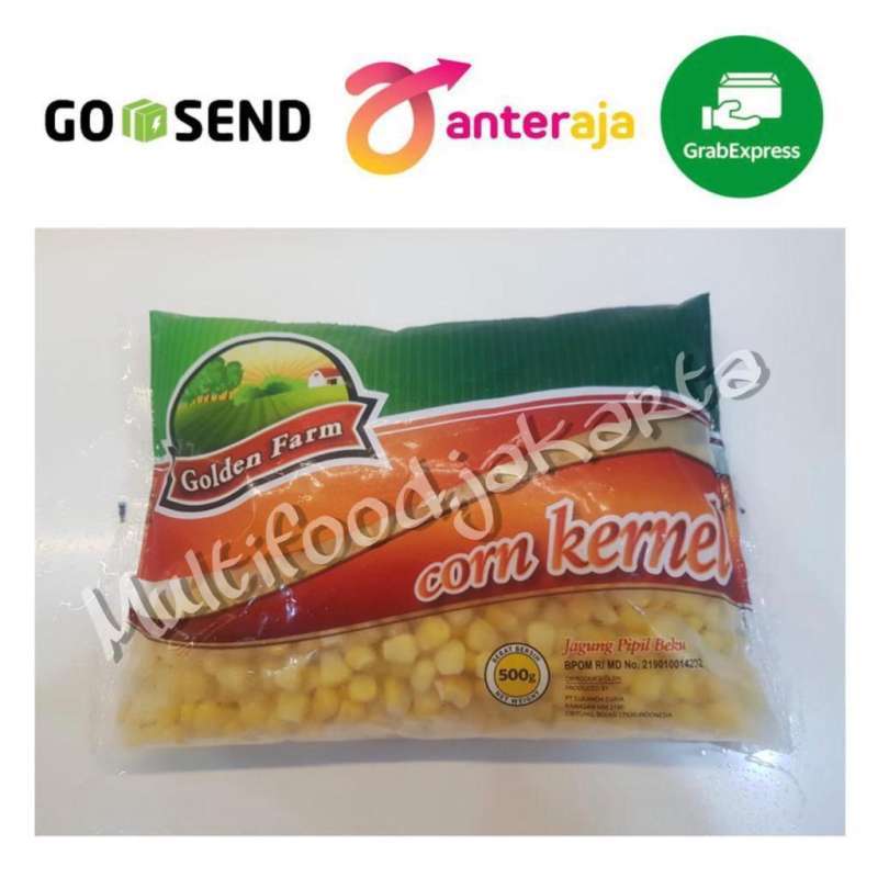 Jual Jagung Kupas Corn Kernel Golden Farm 500 Gr Halal Di Seller ...